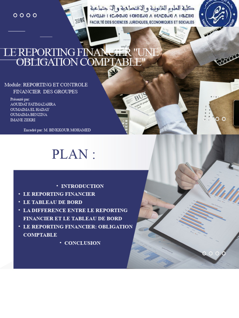 Le Reporting Financier - Une Obligation Comptable | PDF | Comptabilité | Business