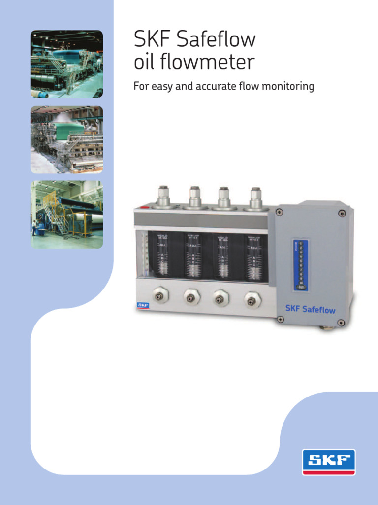 SKF Safeflow Oil Flowmeter: For Easy and Accurate Flow Monitoring | Download Free PDF | Flow ...