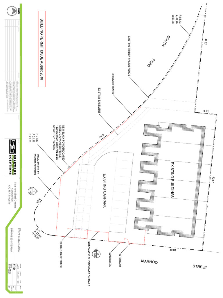 A1.01 Site Plan | PDF