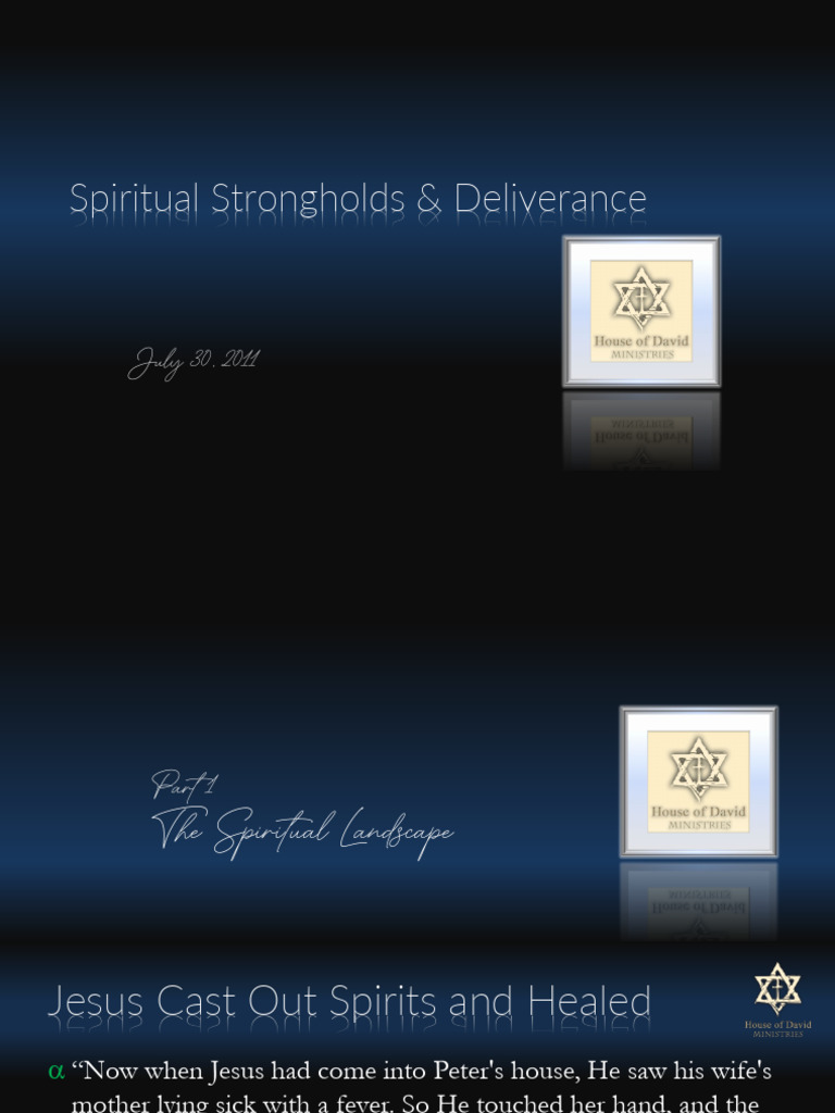 Understanding Spiritual Strongholds | PDF | Armor Of God | Jesus