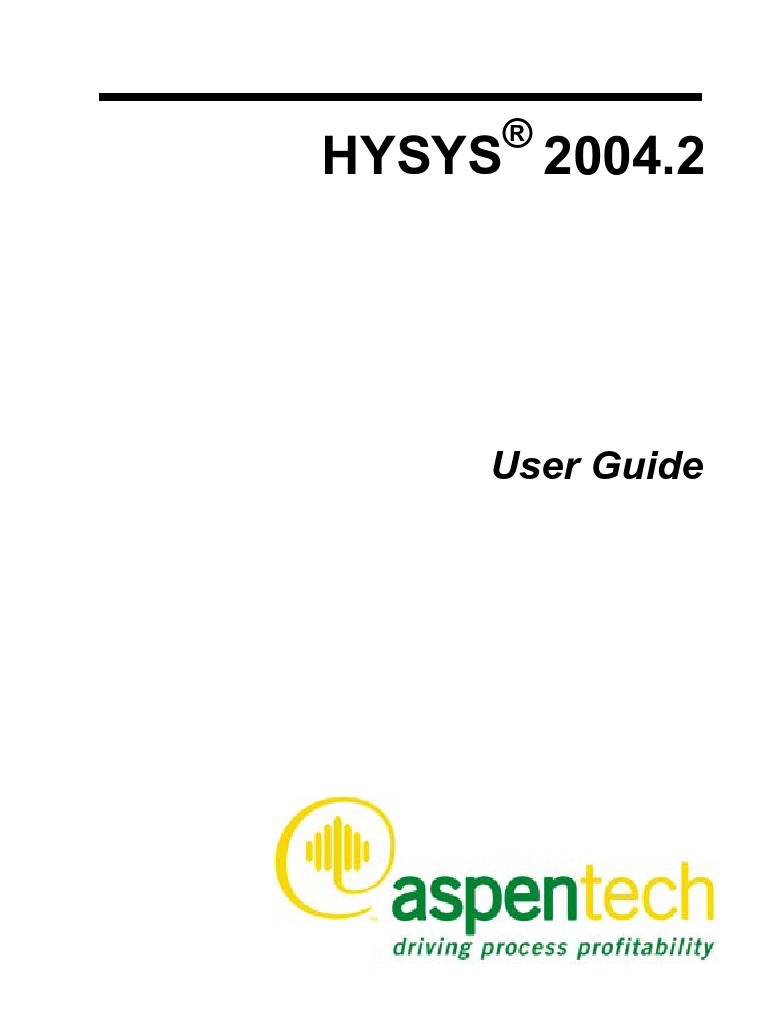 Aspen HYSYSUser Guide | PDF | Icon (Computing) | Tab (Gui)