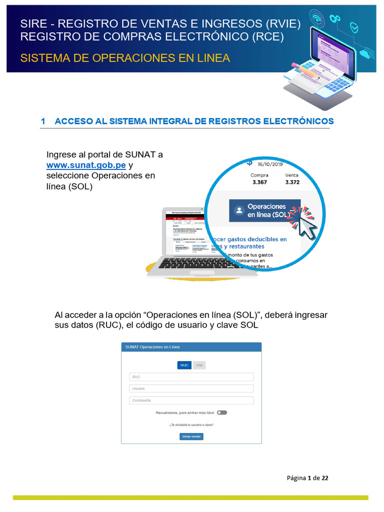 Sire Manual Rce | PDF | Información | Informática