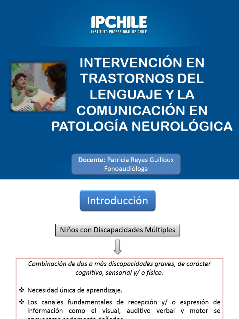 Intervención Com y Lje Neuro | PDF | Comunicación | Aprendizaje