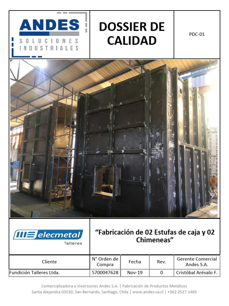 Formato Dossier de Calidad | PDF