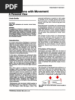 Mulligan Technique for Spine Therapy | PDF | Anatomical Terms Of Motion ...