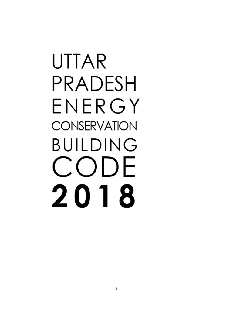 UP ECBC 2018 Code | PDF | Retail | Window