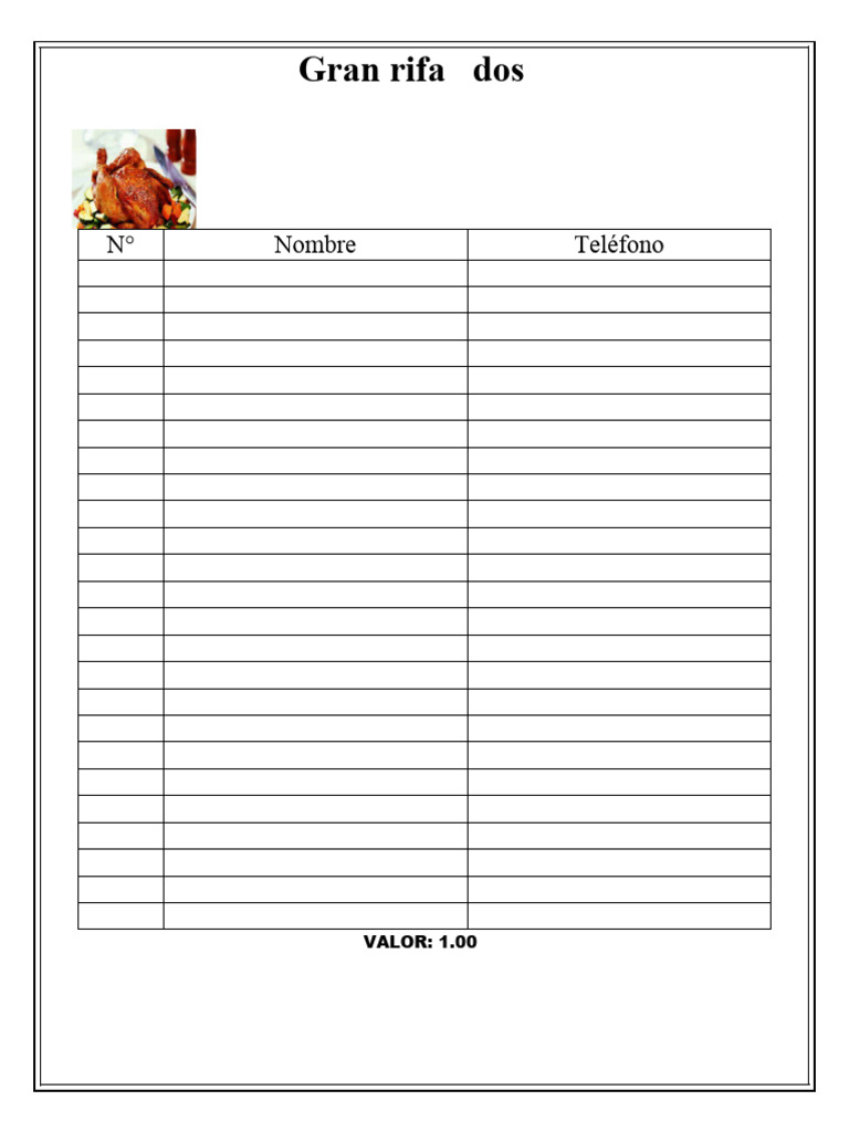 Gran Rifa | PDF