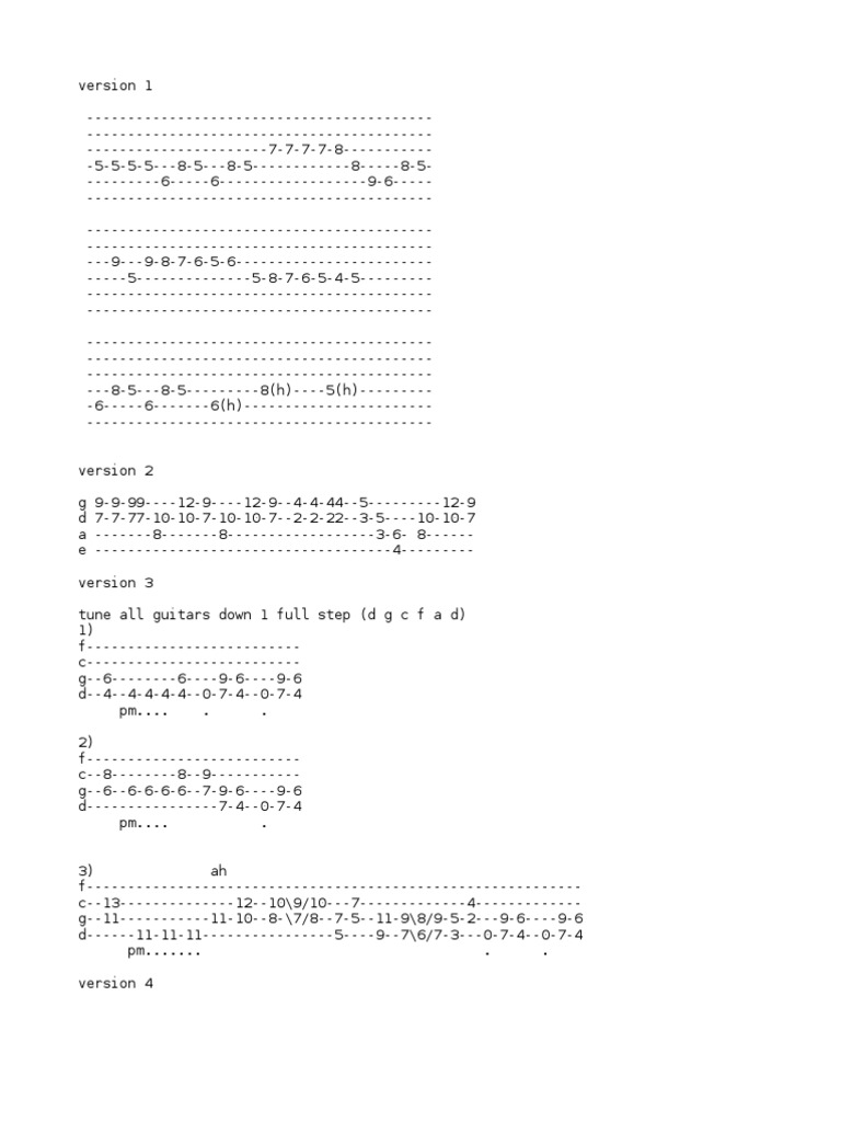 Darth Vader Theme Guitar Tabs | PDF | Works Based On Star Wars | Star Wars