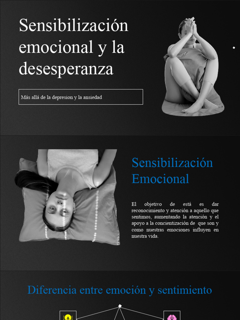 Validación emocional y desesperanza | PDF | Las emociones | Ansiedad