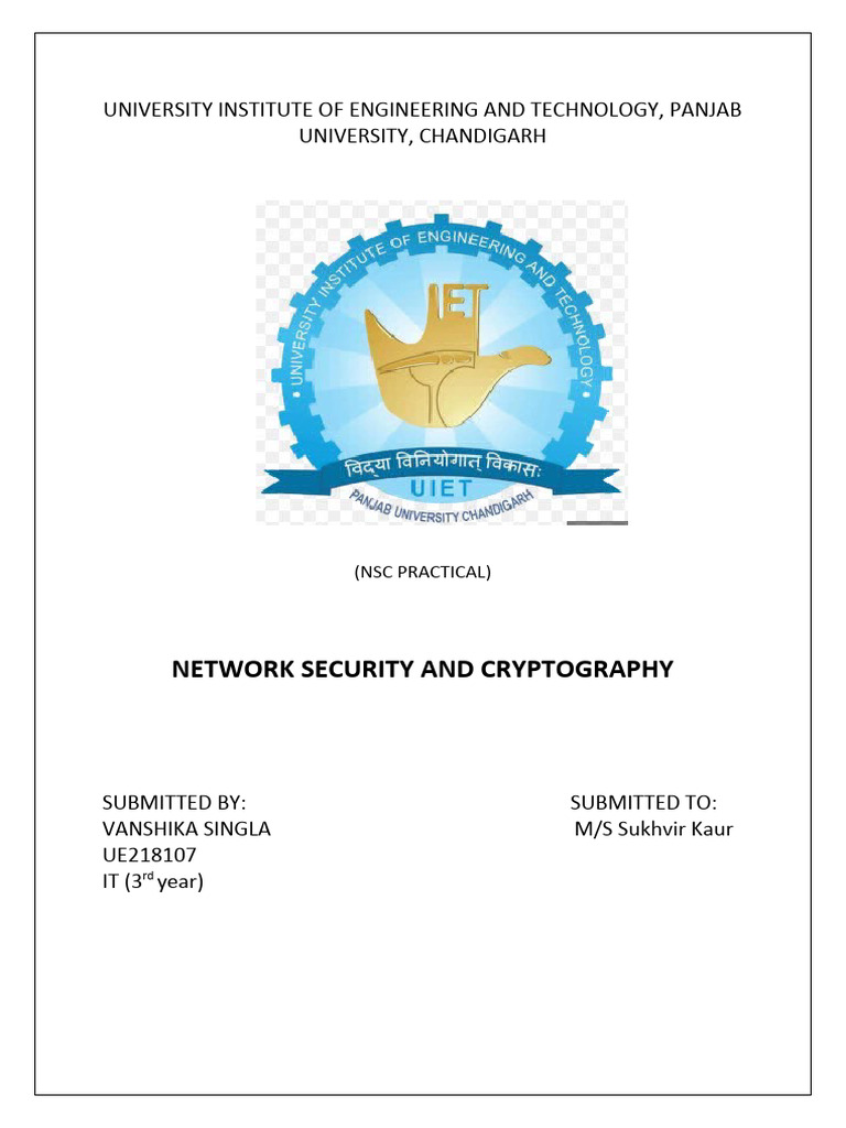 NSC File | PDF | Internet Protocols | Transmission Control Protocol