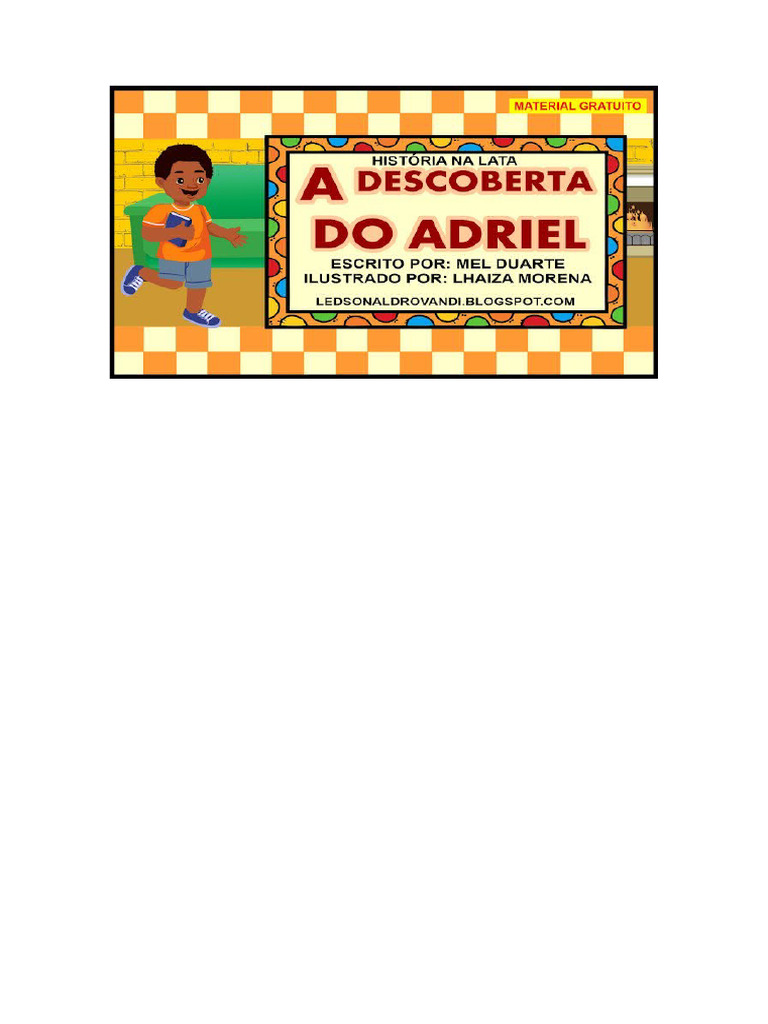 História Descoberto Do Adriel - Racismo | PDF