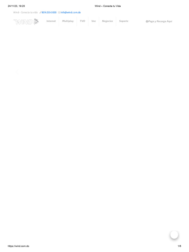 Wind - Conecta Tu Vida | PDF | Internet | Electrónica