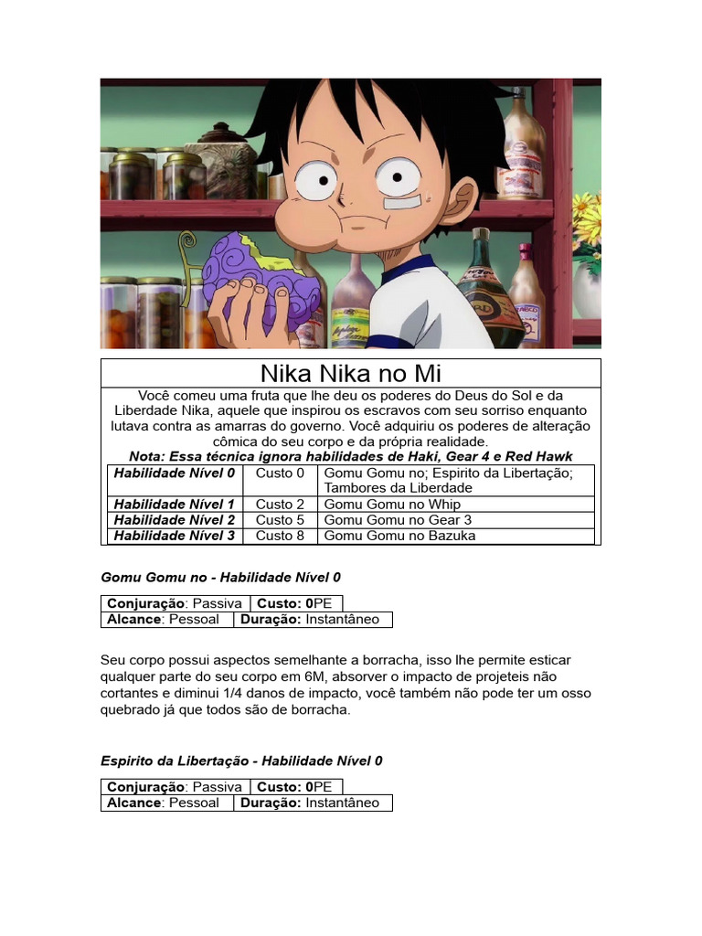 Nika Nika No Mi | PDF