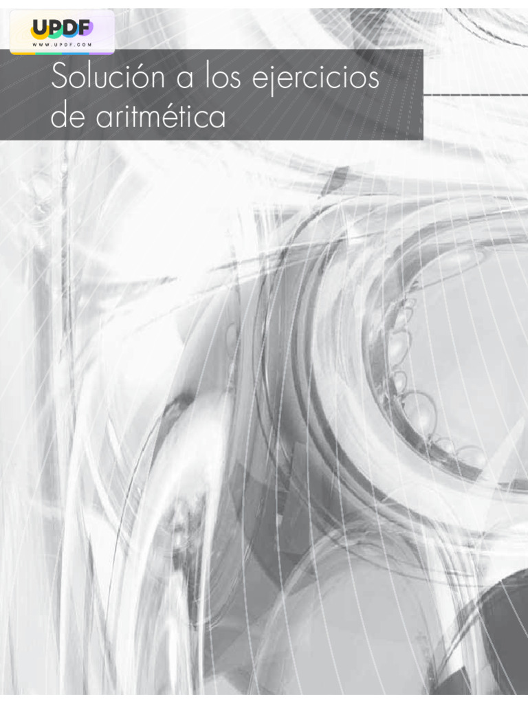 Solución A Los Ejercicios de Mátematicas Simplificadas | PDF ...