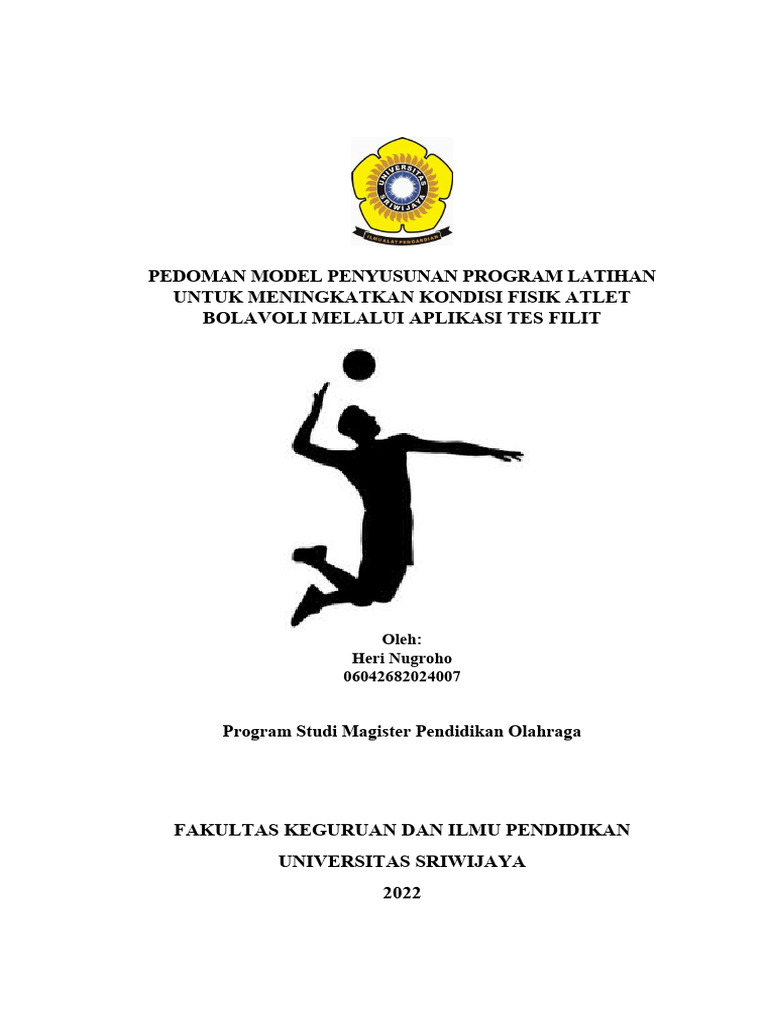 Program Latihan Fisik Atlet Bolavoli | PDF