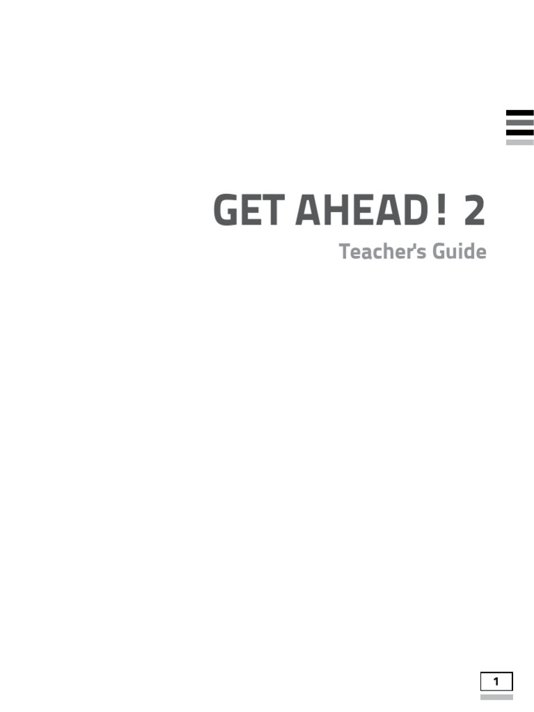 GET - AHEAD - 2 - Teacher Guide Ok | PDF | Esfera pública | Medios de ...