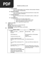 Detailed Lesson Plan Primary Colors Semis | PDF | Color | Red