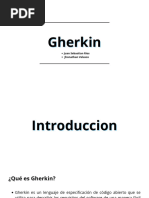 Gherkin - Construcción de Escenarios de Prueba | PDF | Lenguaje de programación | Ingeniería de ...