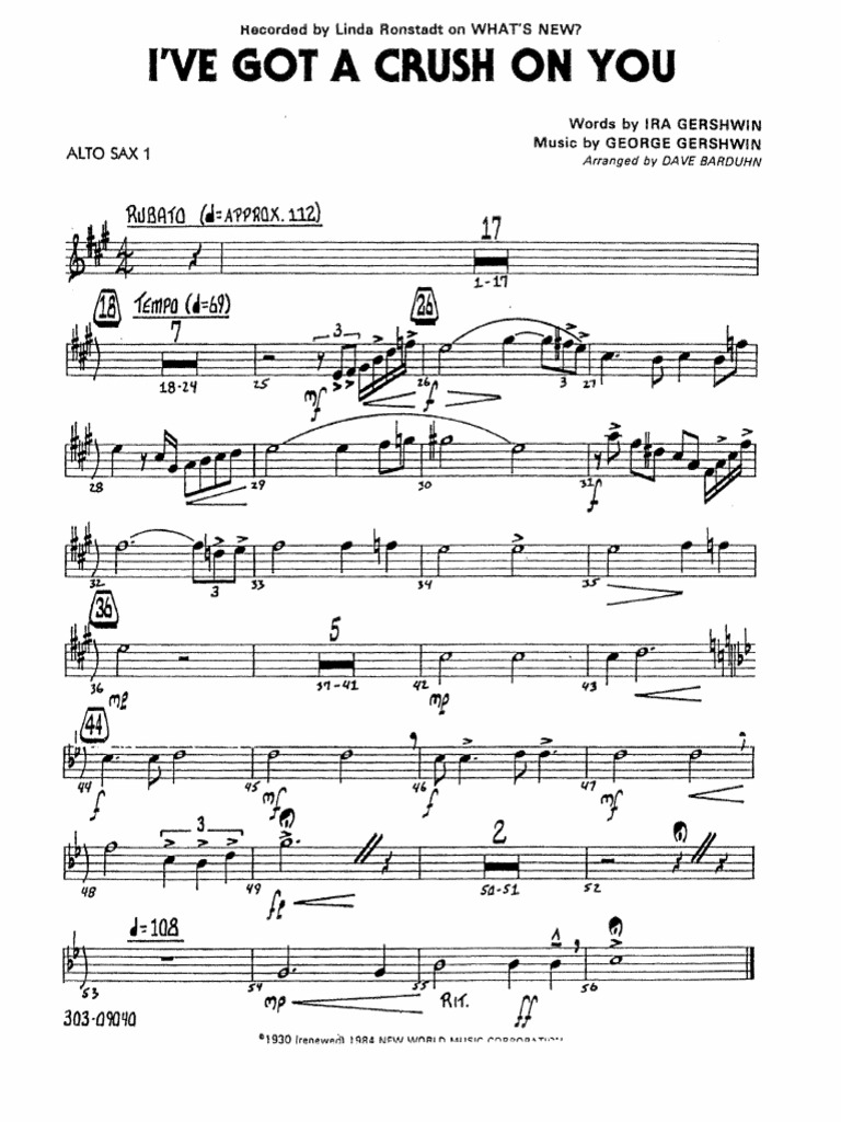 Ive Got A Crush On You (Barduhn) 20 Pages | PDF