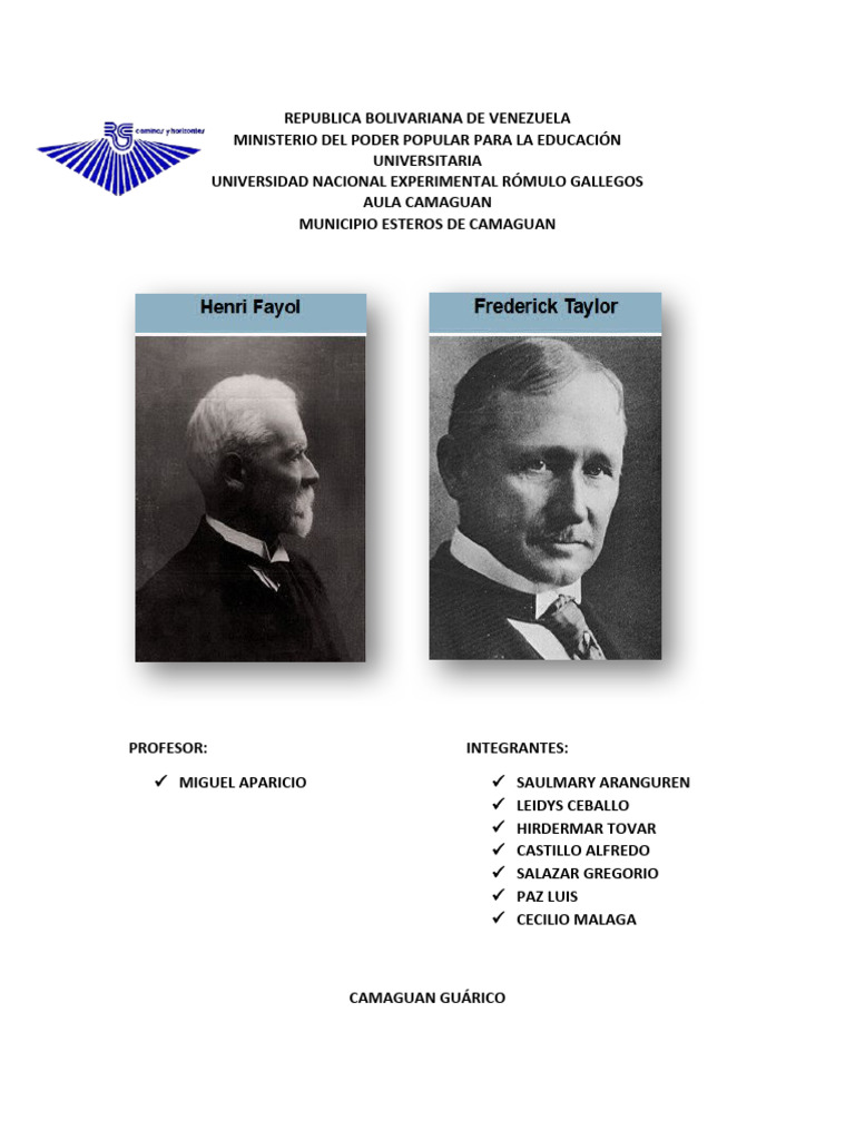 Henry Fayol | PDF | Business | Negocios económicos