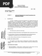 COVID-19 Health Emergency Allowance Guidelines | PDF | Privacy | Audit