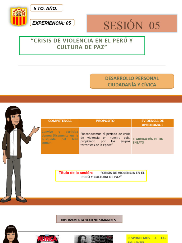 DPCC 5° Sesión 5 | PDF | Perú