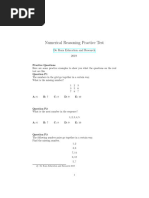 HAST Sample Abstract Reasoning Year 7 | PDF