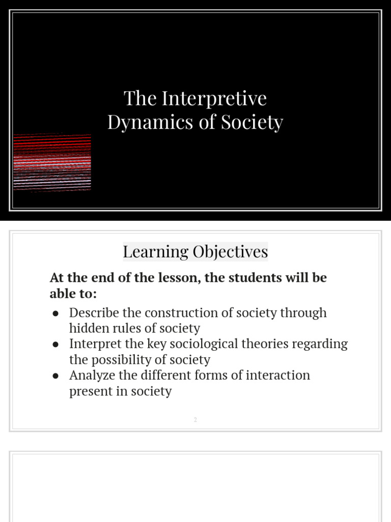 Understanding Society's Dynamics | PDF | Society | Sociology
