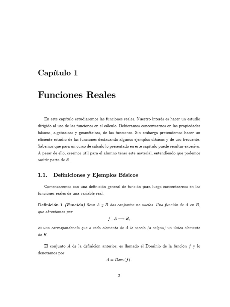 Funciones MAT1 INGECO | PDF | Función (Matemáticas) | Variable (Matemáticas)