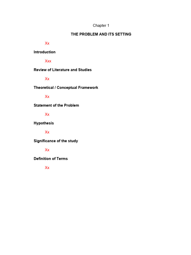 Guide Chapter 1 The Problem and Its Setting | PDF Guide Chapter 1 The Problem and Its Setting | PDF