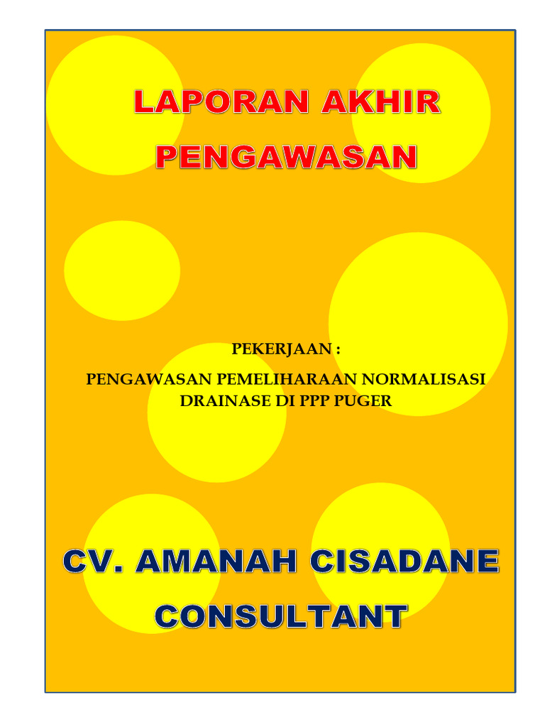 Laporan Akhir Pengawasan | PDF | Bisnis