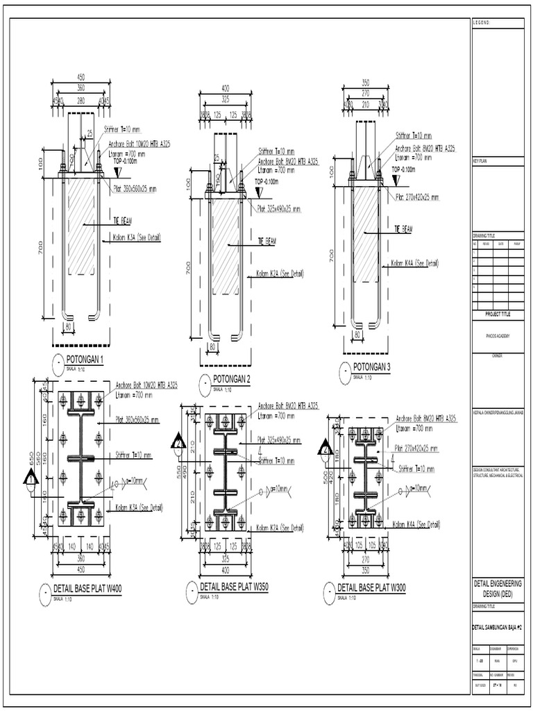 Detail Base Plate PDF