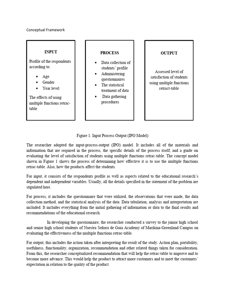 Conceptual Framework | PDF | Conceptual Model | Systems Science