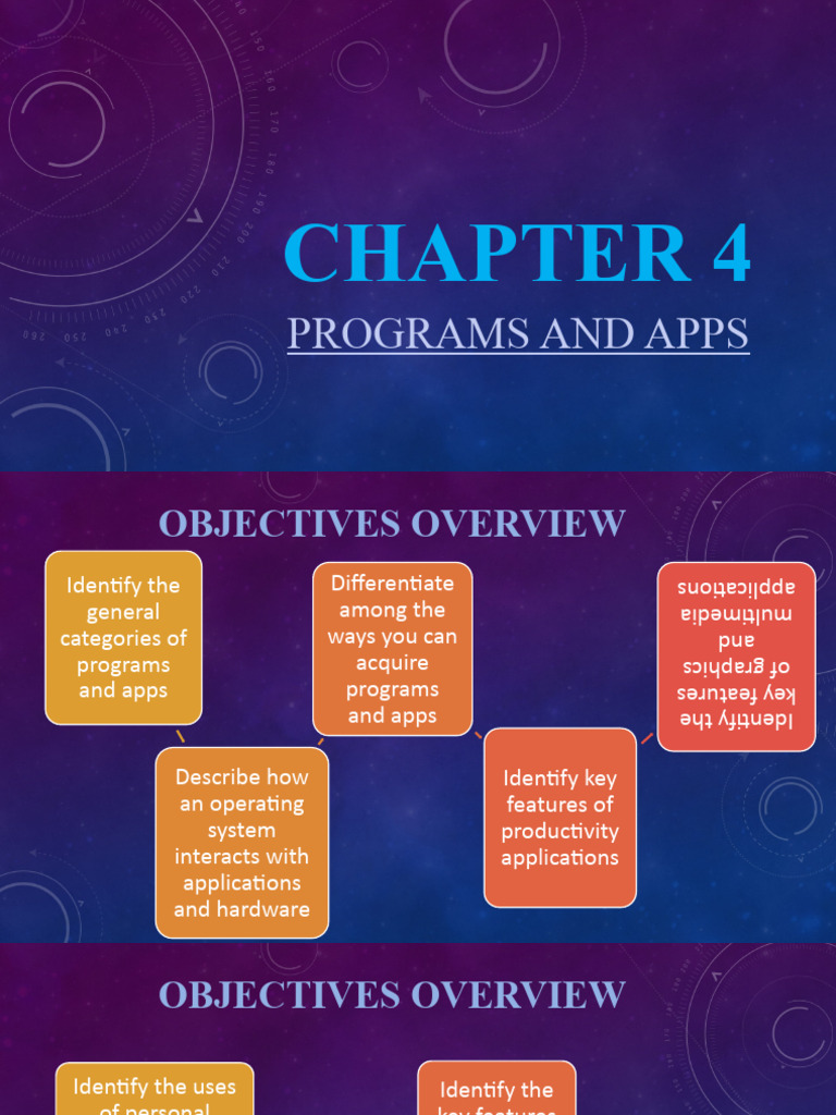 Chapter 4 (COMP) | PDF | Application Software | Software