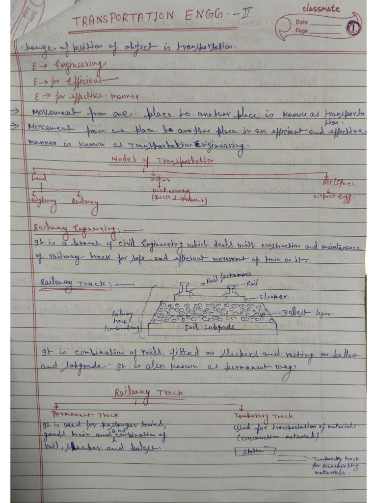 Railway. Class-1 | PDF