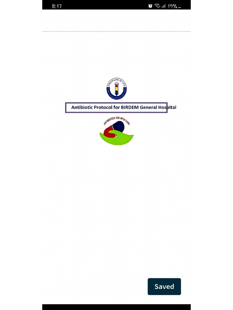 Antibiotic Guideline Birdem | PDF