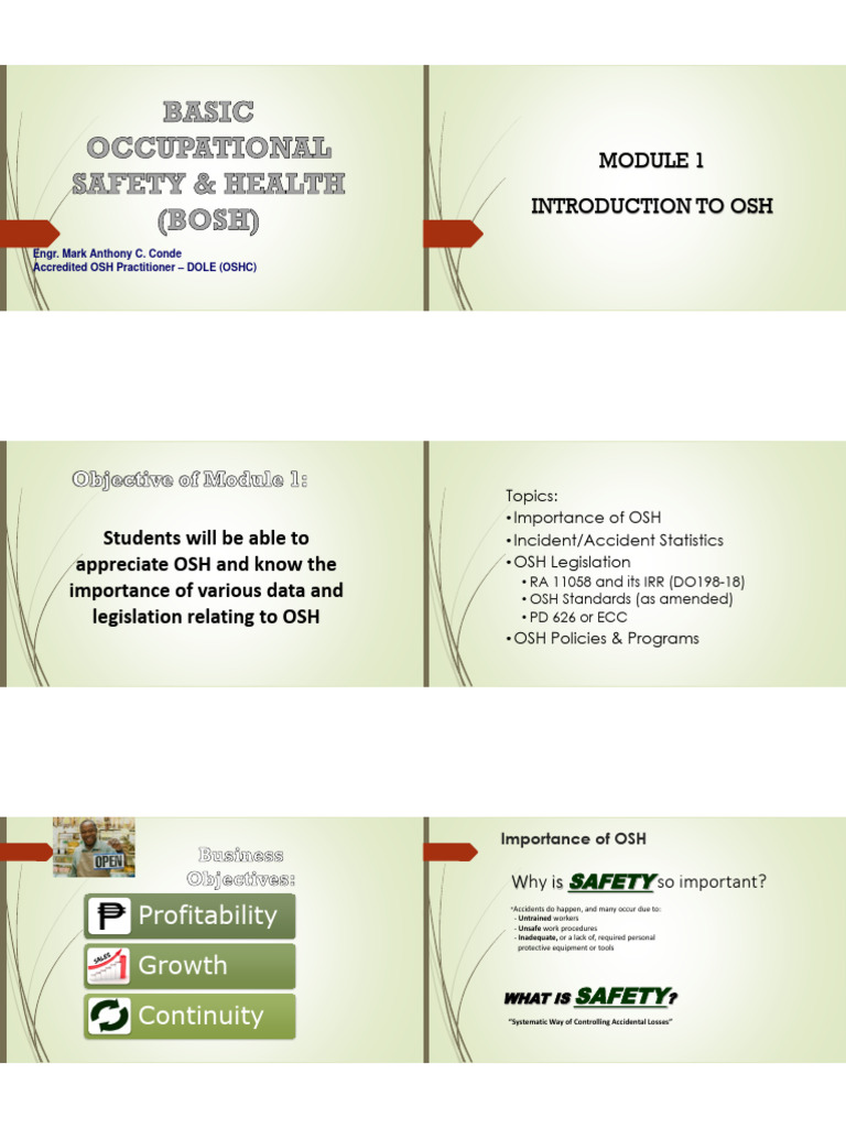 AC2 Module 1 | PDF | Occupational Safety And Health | Personal Protective Equipment