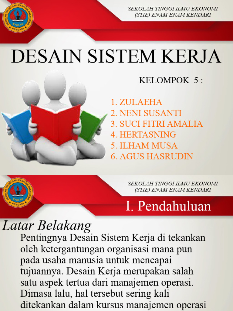 Tugas Desain Sistem Kerja | PDF