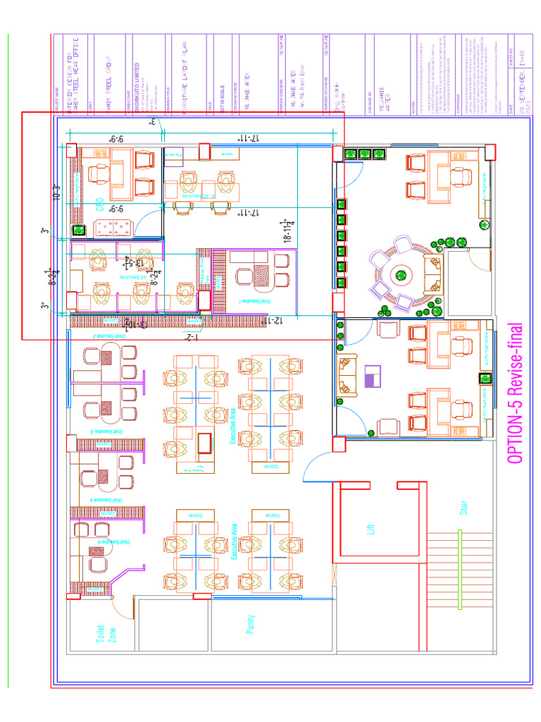 Floor Layout-1 | PDF | Architect