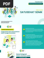 Manual Guide SATUSEHAT SDMK | PDF