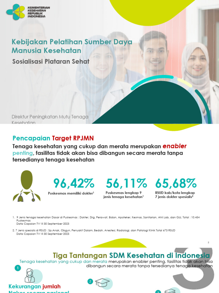 Materi Sosialisasi Plataran Sehat - KTKI - 101123 | PDF