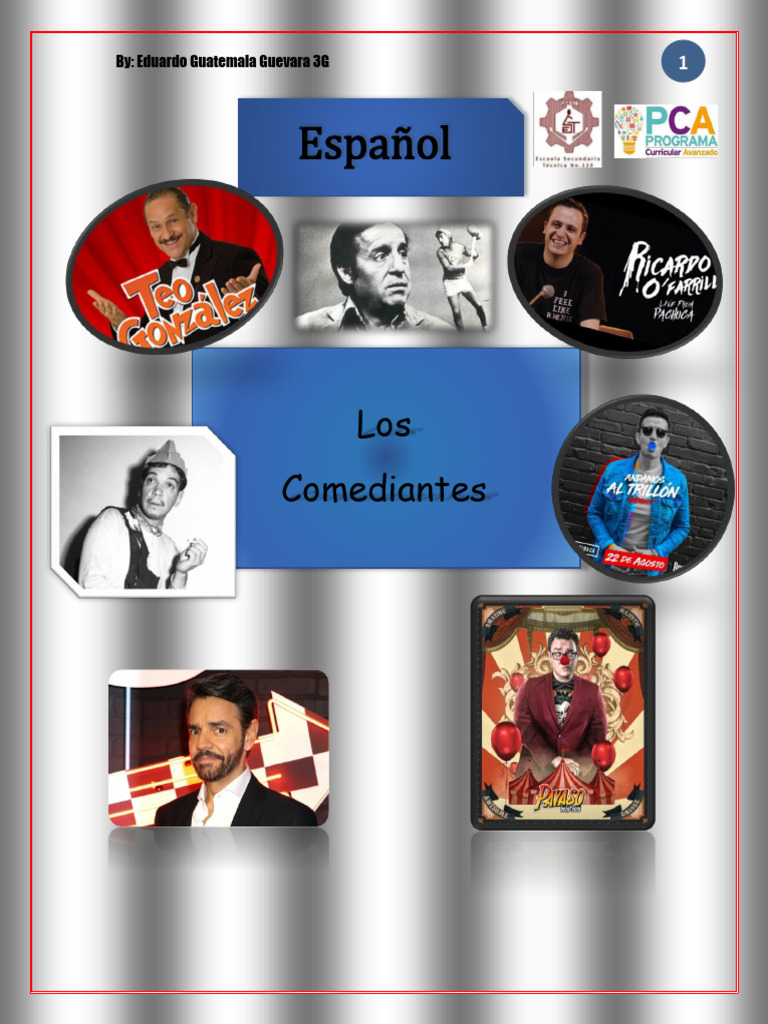 Comediantes Famosos en la Comedia Mexicana | PDF | Arte | Clásicos