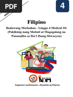 Esp4 - q2 - Mod6 - Pagpapakita NG Paggalang - v3 | PDF