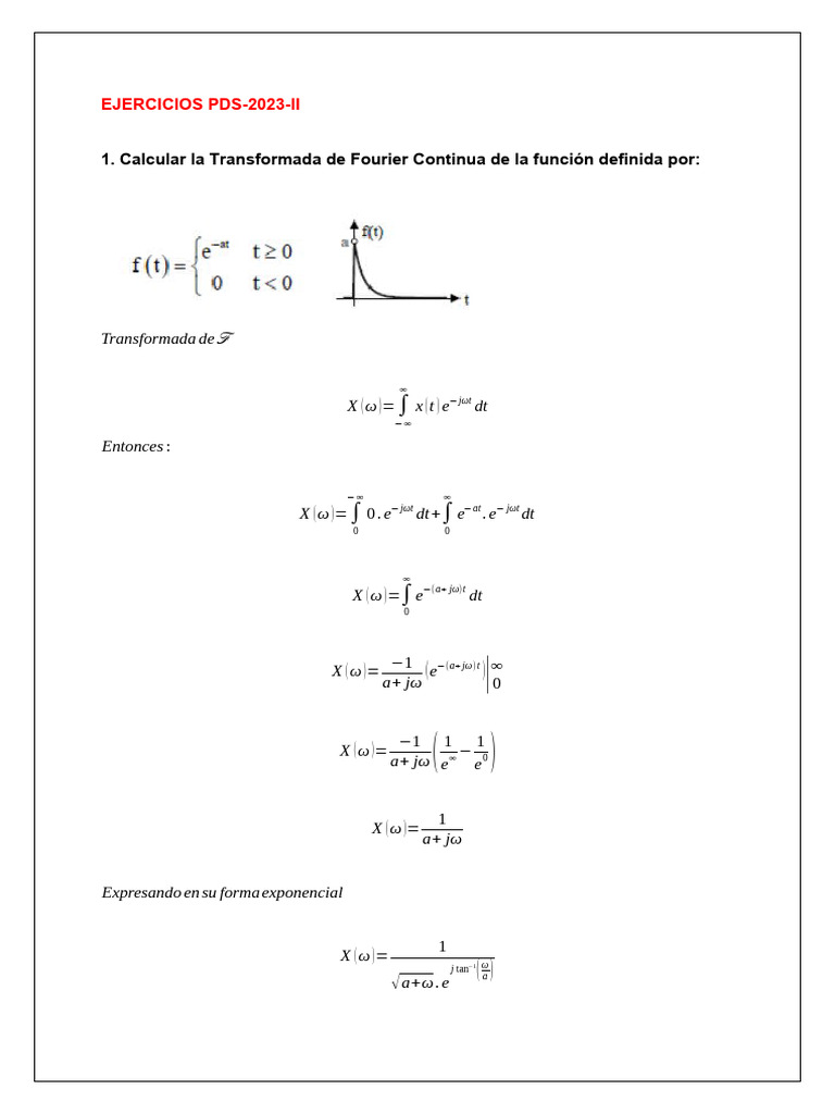 Tarea Carpio | PDF | Transformada rápida de Fourier | Transformada discreta de Fourier