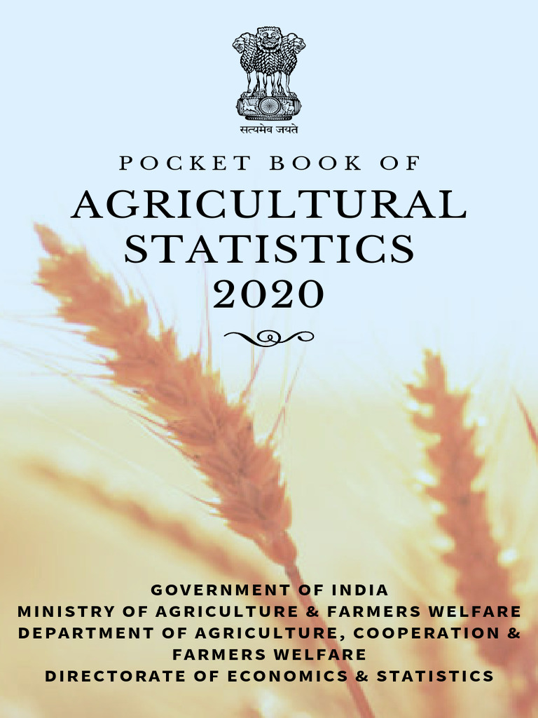 Pocket Book Agri Statistics - 2020-Final-Web-File | PDF | Agriculture ...