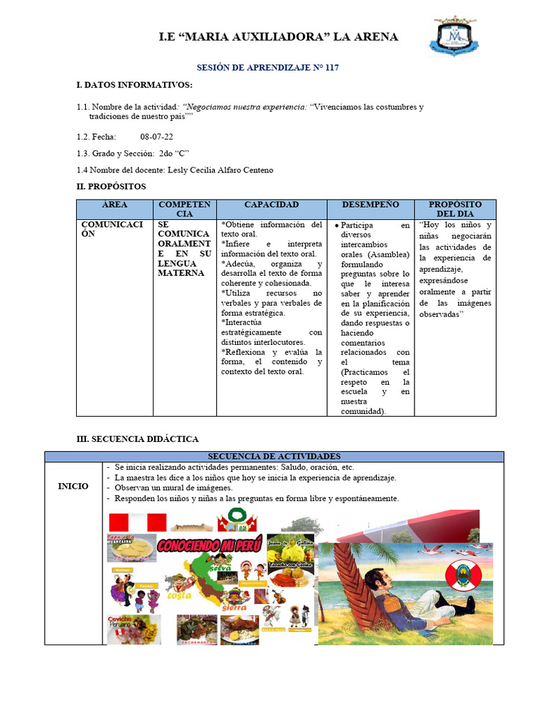 Sesión 07-07-22 - 2C - Comunicación | PDF | Aprendizaje | Evaluación