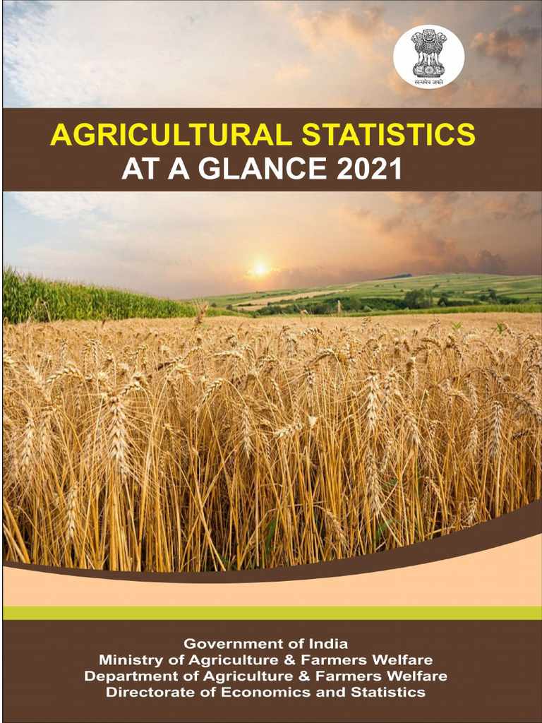 Pocket Book Agri Statistics 2021 Final Web File | PDF | Agriculture | Rapeseed