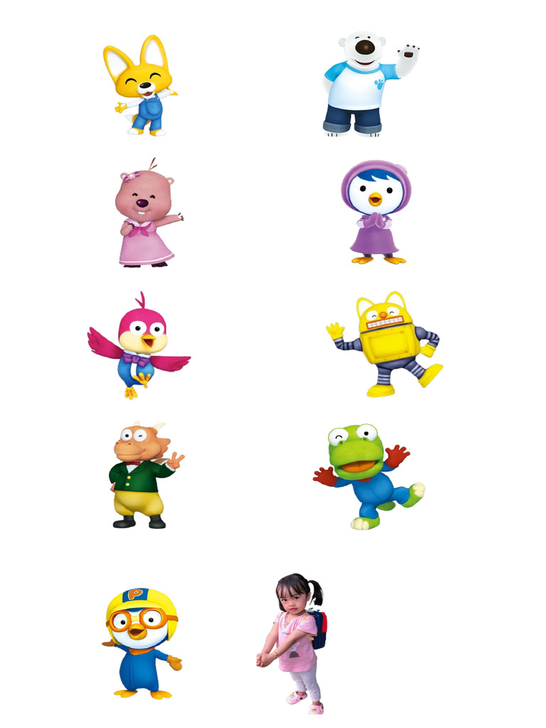 Karakter Pororo Zea | PDF