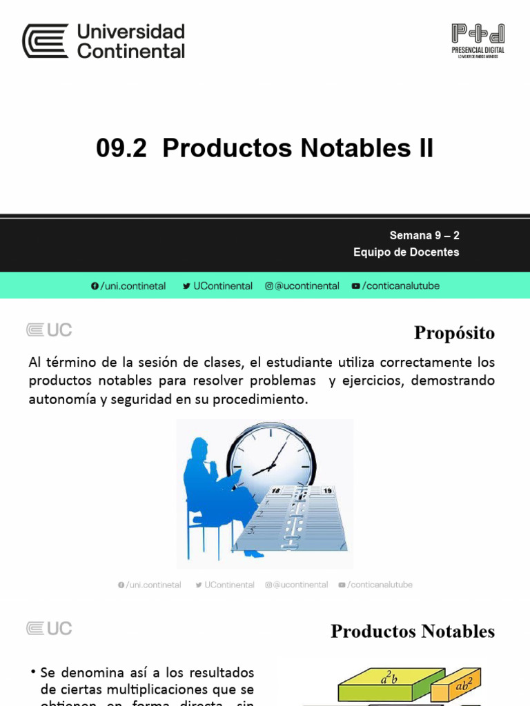 09.2 Productos Notables II | PDF