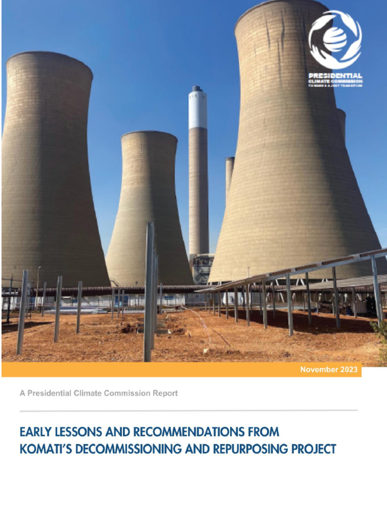 PCC Komati Power Station Recommendations Report | PDF | Coal ...